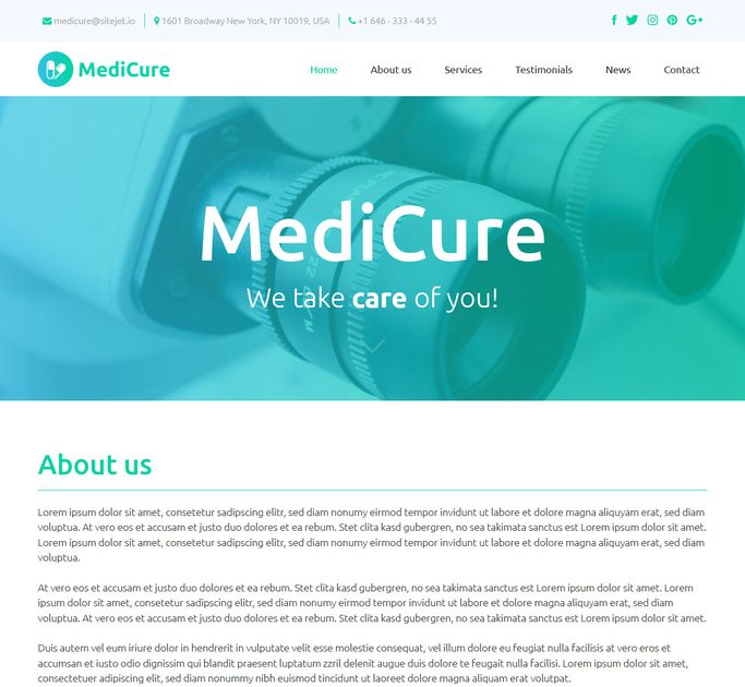 MediCure - Medical Services
