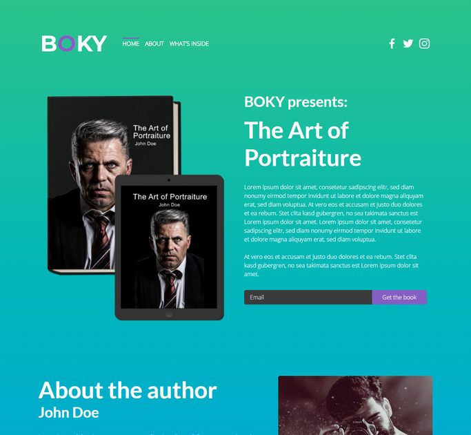 Boky - The Author